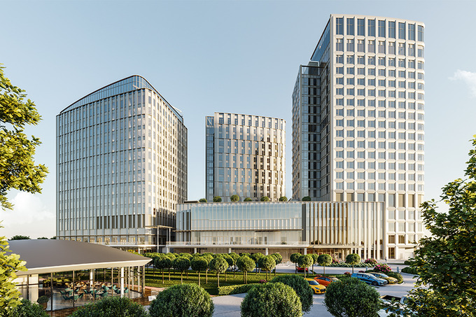 Toshkentdagi A+ toifali Trilliant biznes-parki ofislarni ijaraga ...