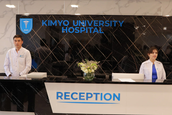 При Ташкентском международном университете Кимё открылась клиника Kimyo
