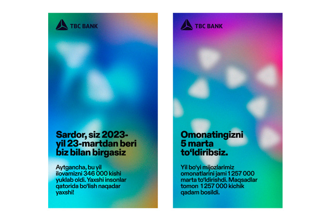 TBC Bank ilk bor foydalanuvchilarning shaxsiy natijalarini sarhisob qildi – Spot